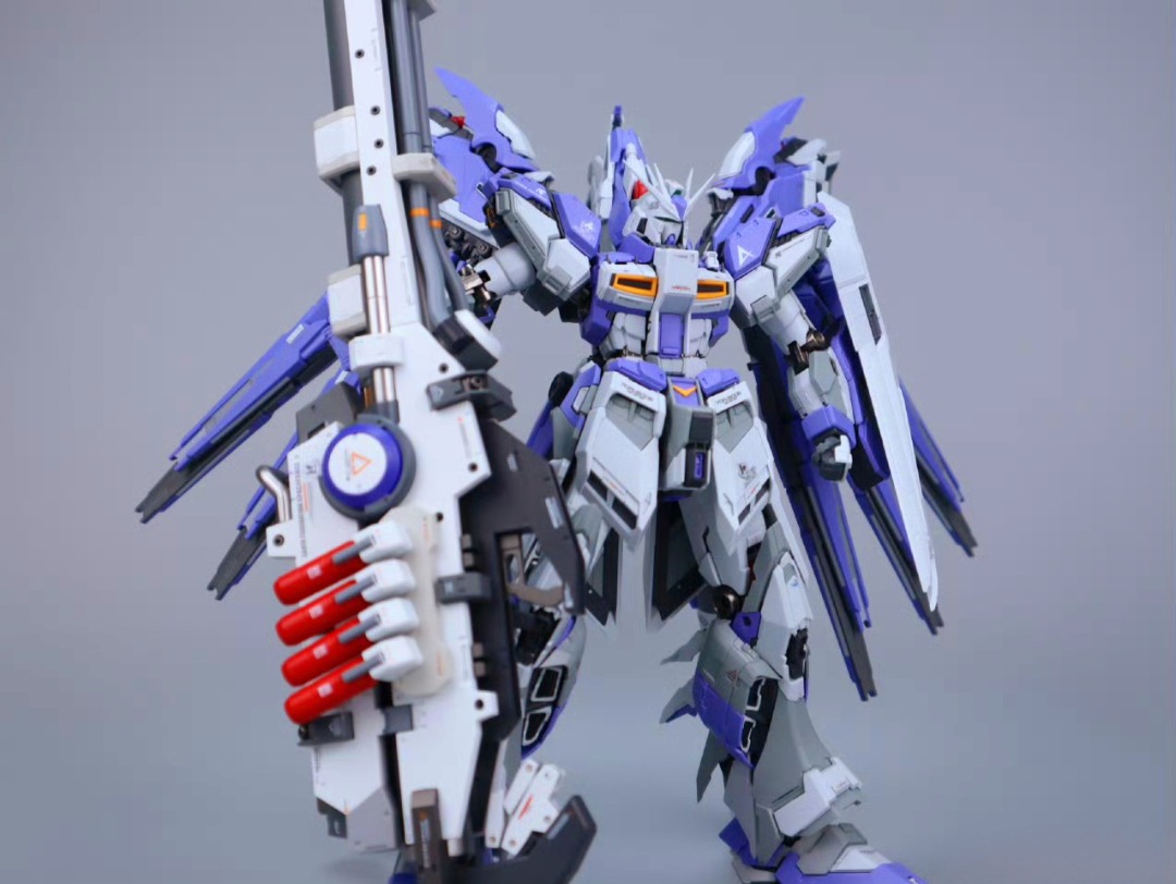 𝐑𝐄𝐀𝐃𝐘 𝐒𝐓𝐎𝐂𝐊 V-TIGER 威虎 HI NU 1/100 HN 战士 HI V GUNDAM METAL FRAME + MEGA ...