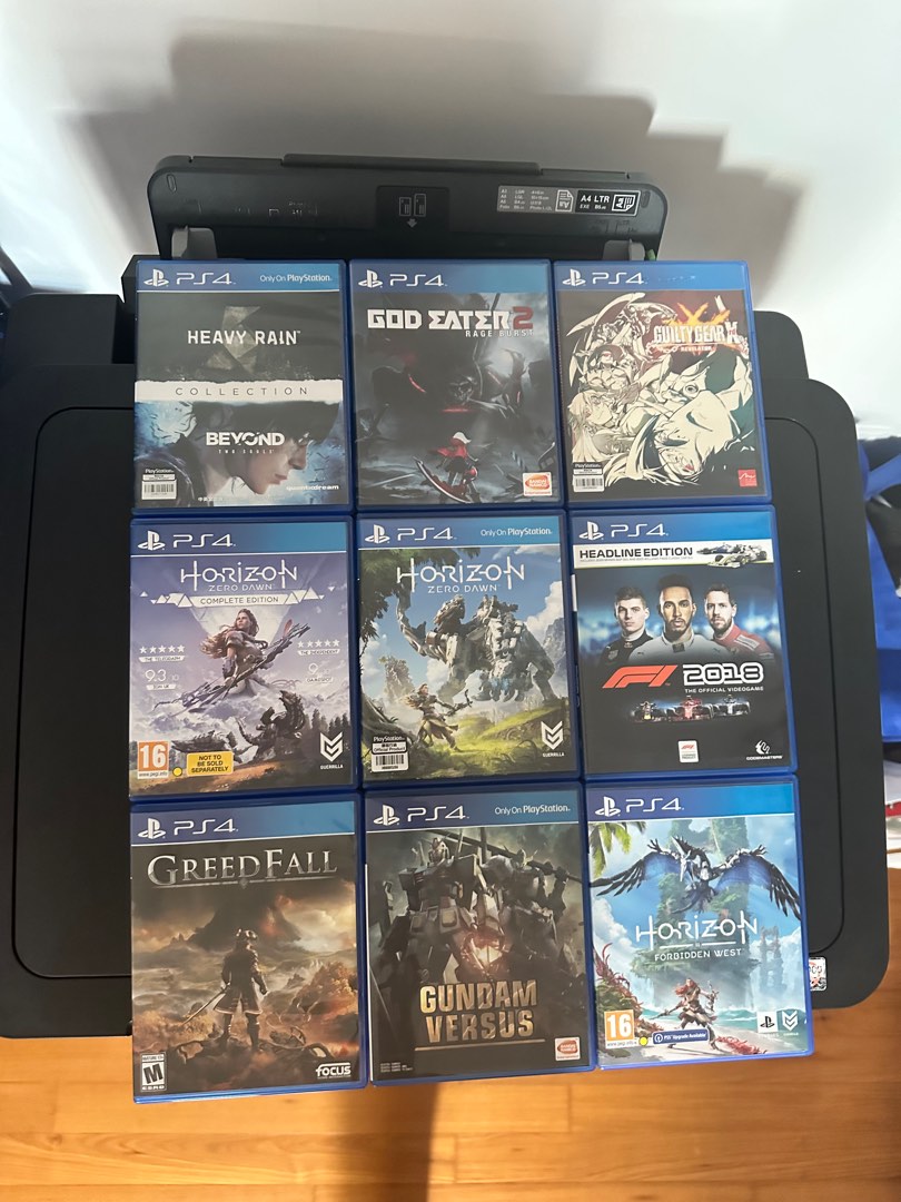 PS4 game Heavy rain beyond the souls / God eater 2 / Guilty Gear X ...