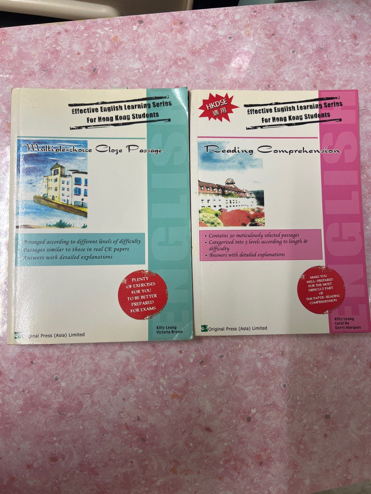 reading comprehension &multiple-choice cloze passage, 興趣及遊戲, 書本 & 文具 ...