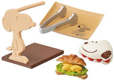 Re-Ment - Peanuts Snoopy's Bakery Complete Set of 8, Hobbies & Toys ...