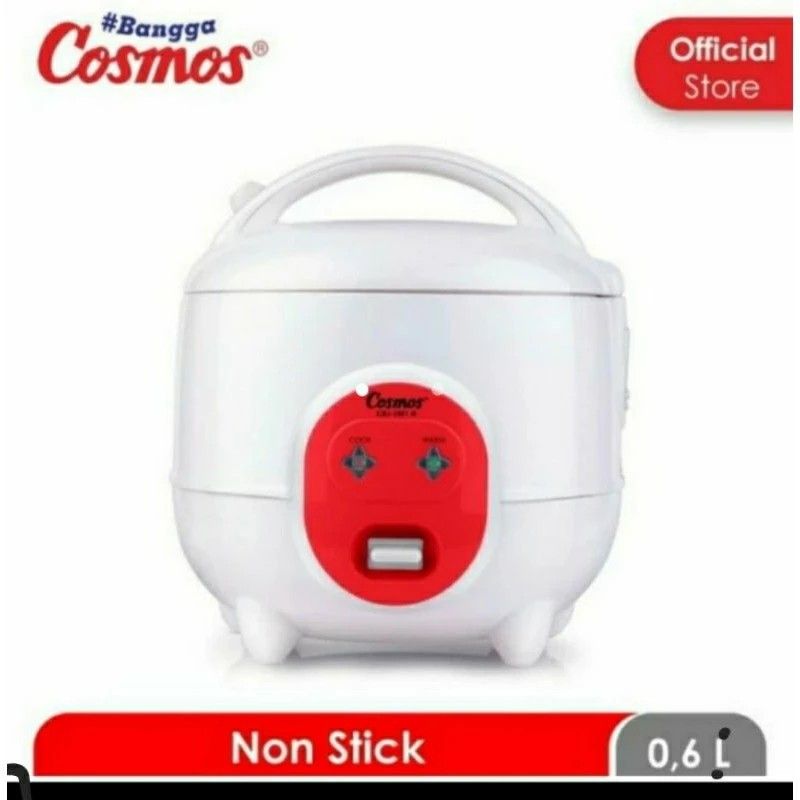 RICE COOKER PENANAK NASI HEMAT ENERGI ORIGINAL ASLI COSMOS CRJ 1001 0.6 ...