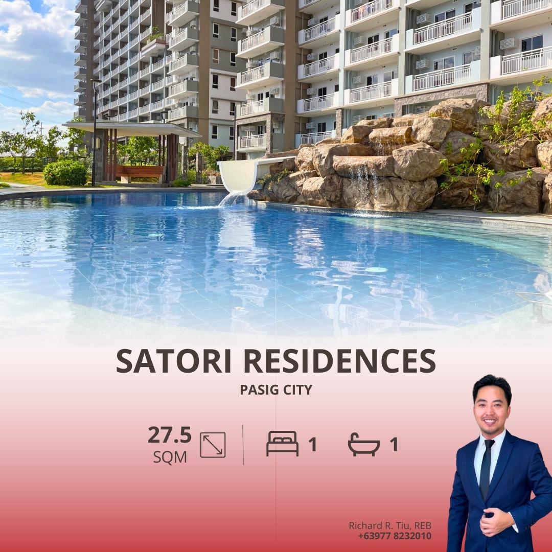 Satori Residences 1BR One Bedroom near Feliz and Eastwood City FOR SALE ...