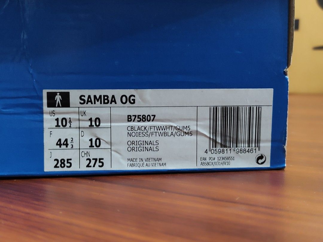 Sepatu adidas Originals Samba OG, Fesyen Pria, Sepatu , Sneakers di ...