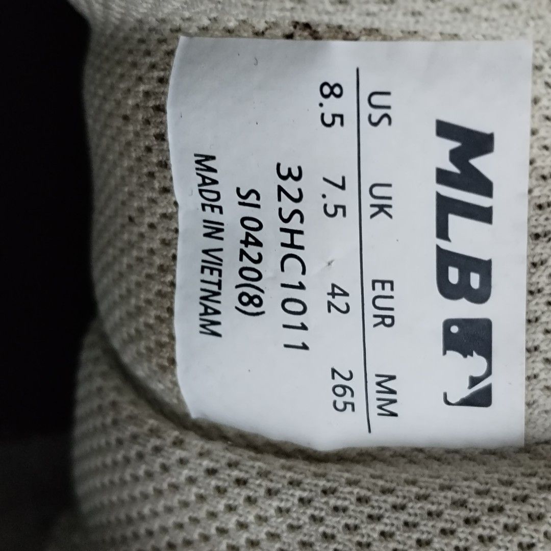 sepatu second branded MLB bigball chunky size 42, Fesyen Pria, Sepatu ...