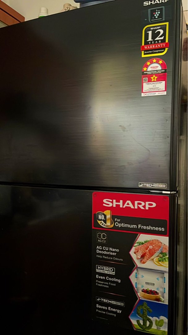 Sharp 610L Inverter, TV & Home Appliances, Kitchen Appliances, Refrigerators & Freezers on Carousell