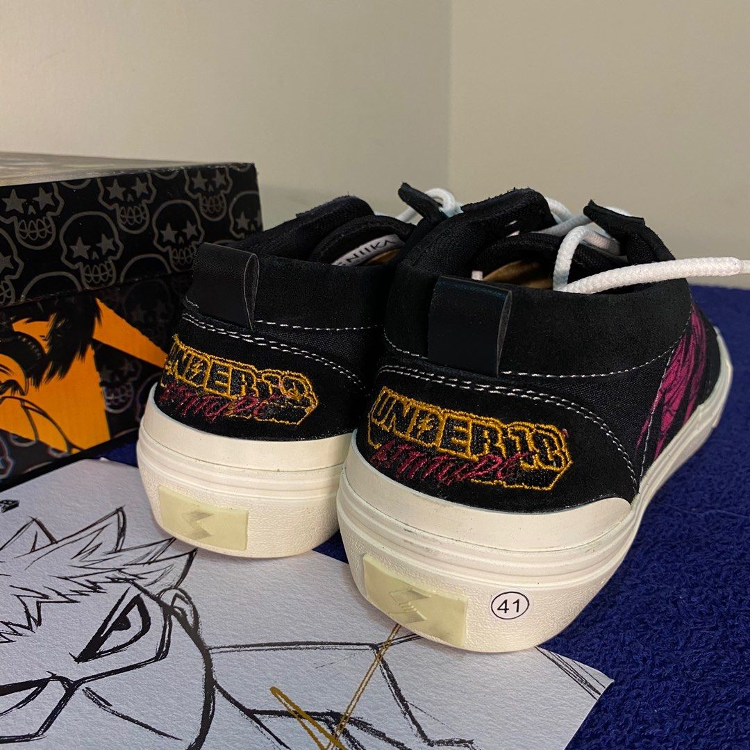 Sniika X Under 18 Attitude, Men's Fashion, Footwear, Sneakers on Carousell