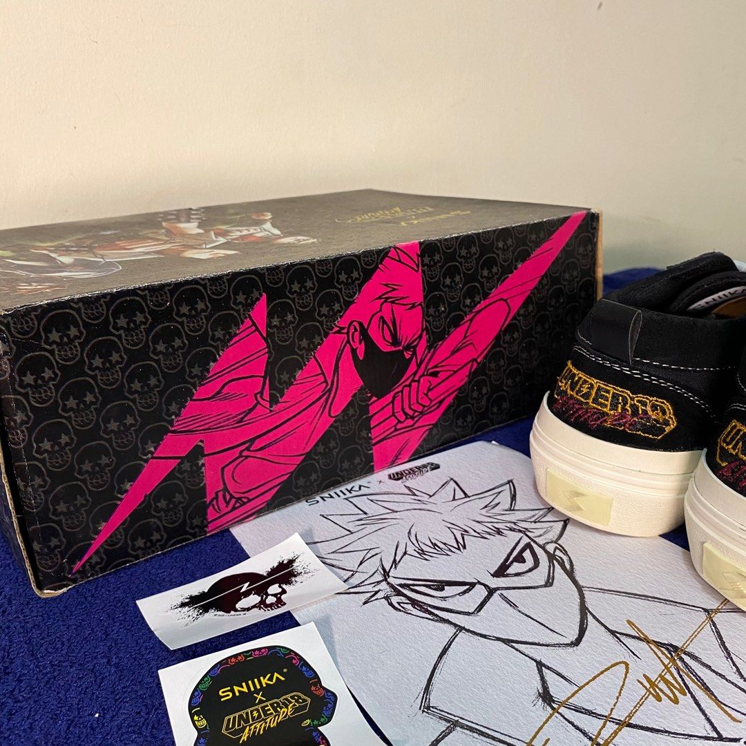 Sniika X Under 18 Attitude, Men's Fashion, Footwear, Sneakers on Carousell