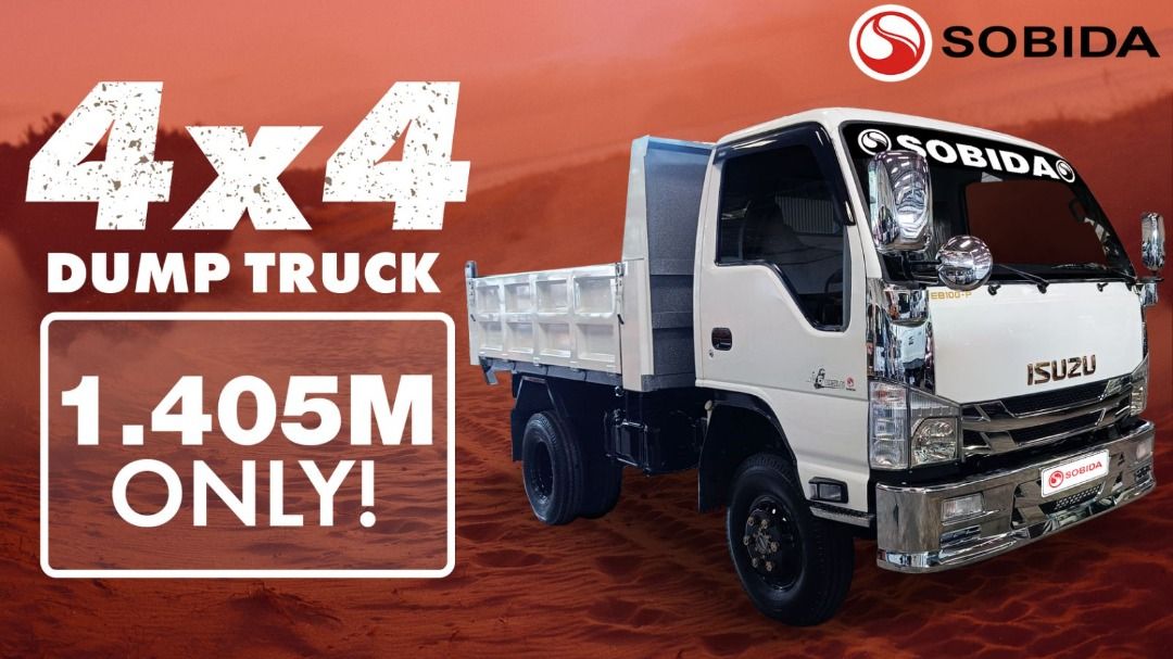 Sobida Isuzu elf 4HG1 surplus 4x4 truck N-series NKR canter 300 series ...