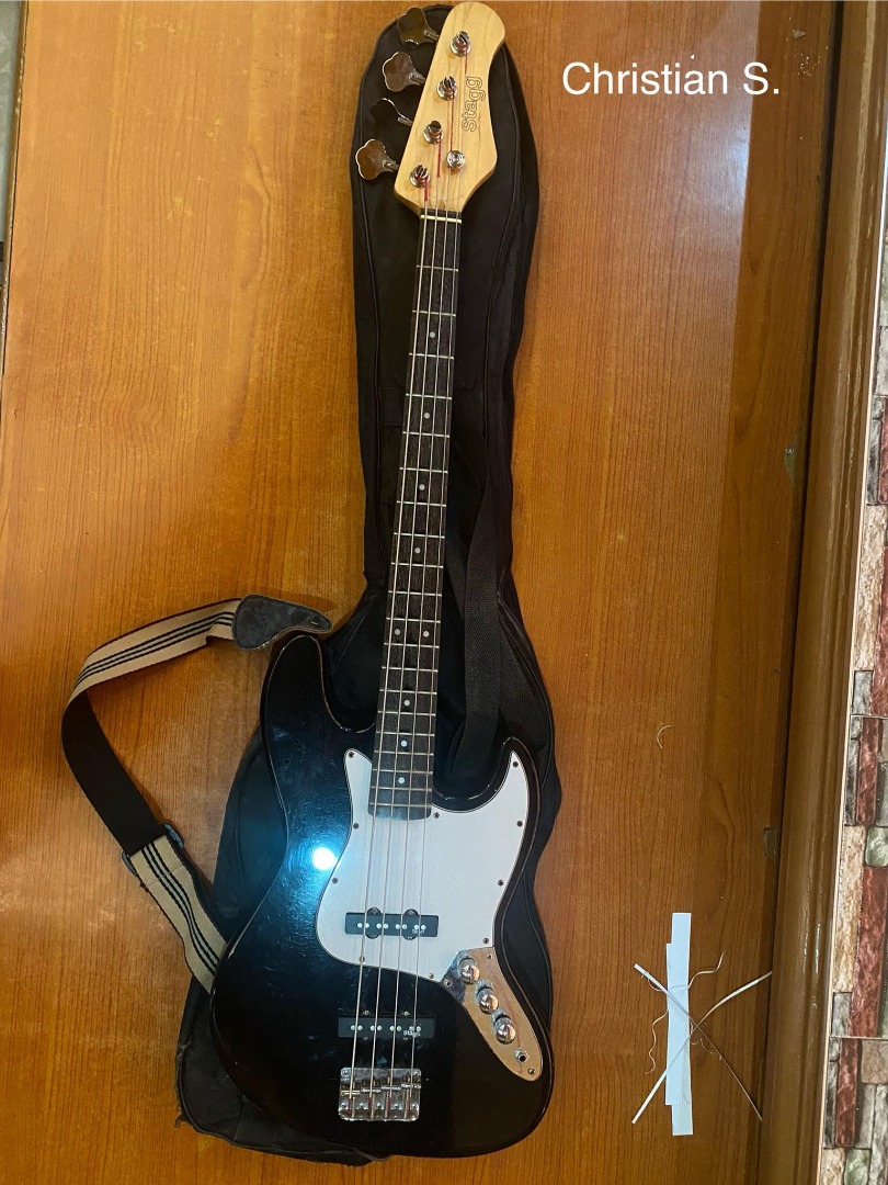 Stagg Bass Guitar, Hobbies & Toys, Music & Media, CDs & DVDs on Carousell