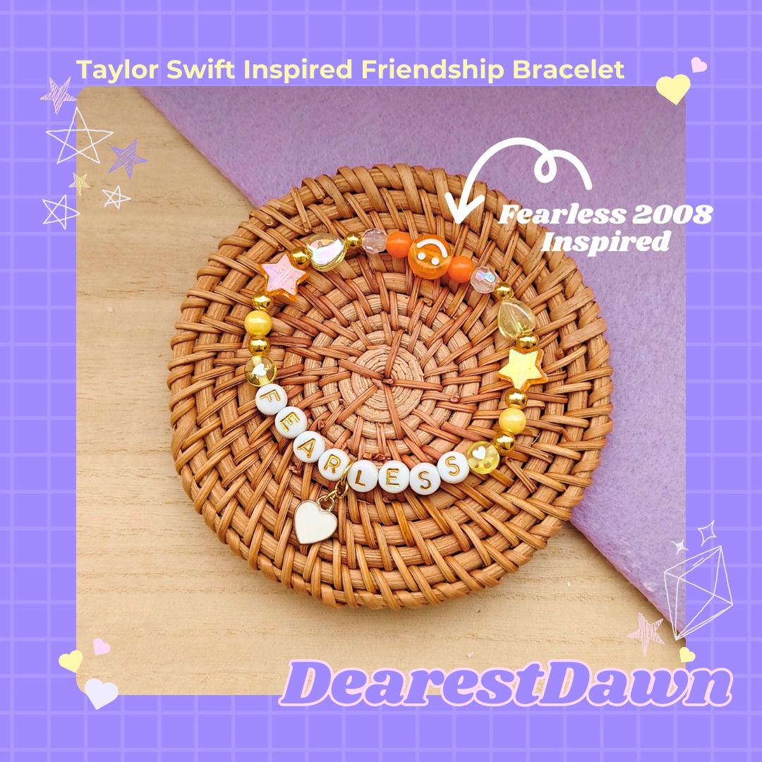 Taylor swift THE ERAS TOUR Inspired Friendship bracelet by DEARESTDAWN ...