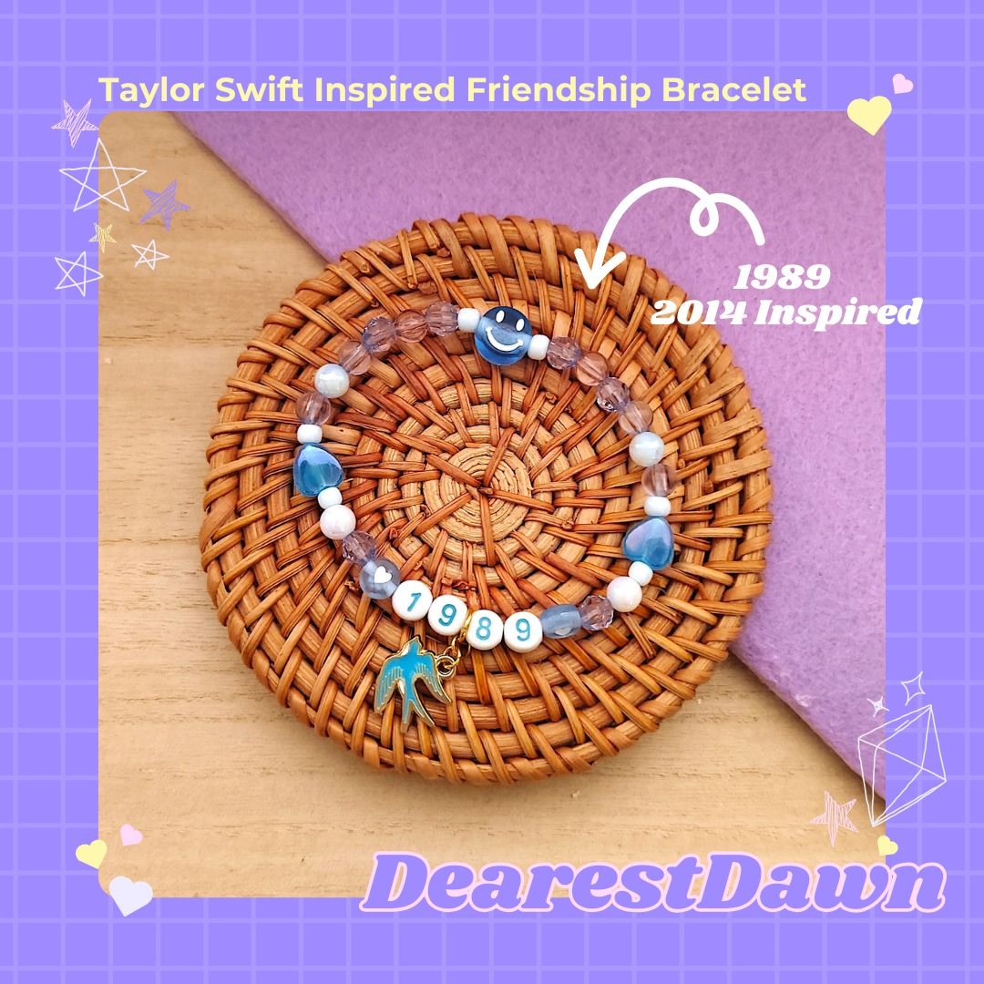 Taylor swift THE ERAS TOUR Inspired Friendship bracelet by DEARESTDAWN ...