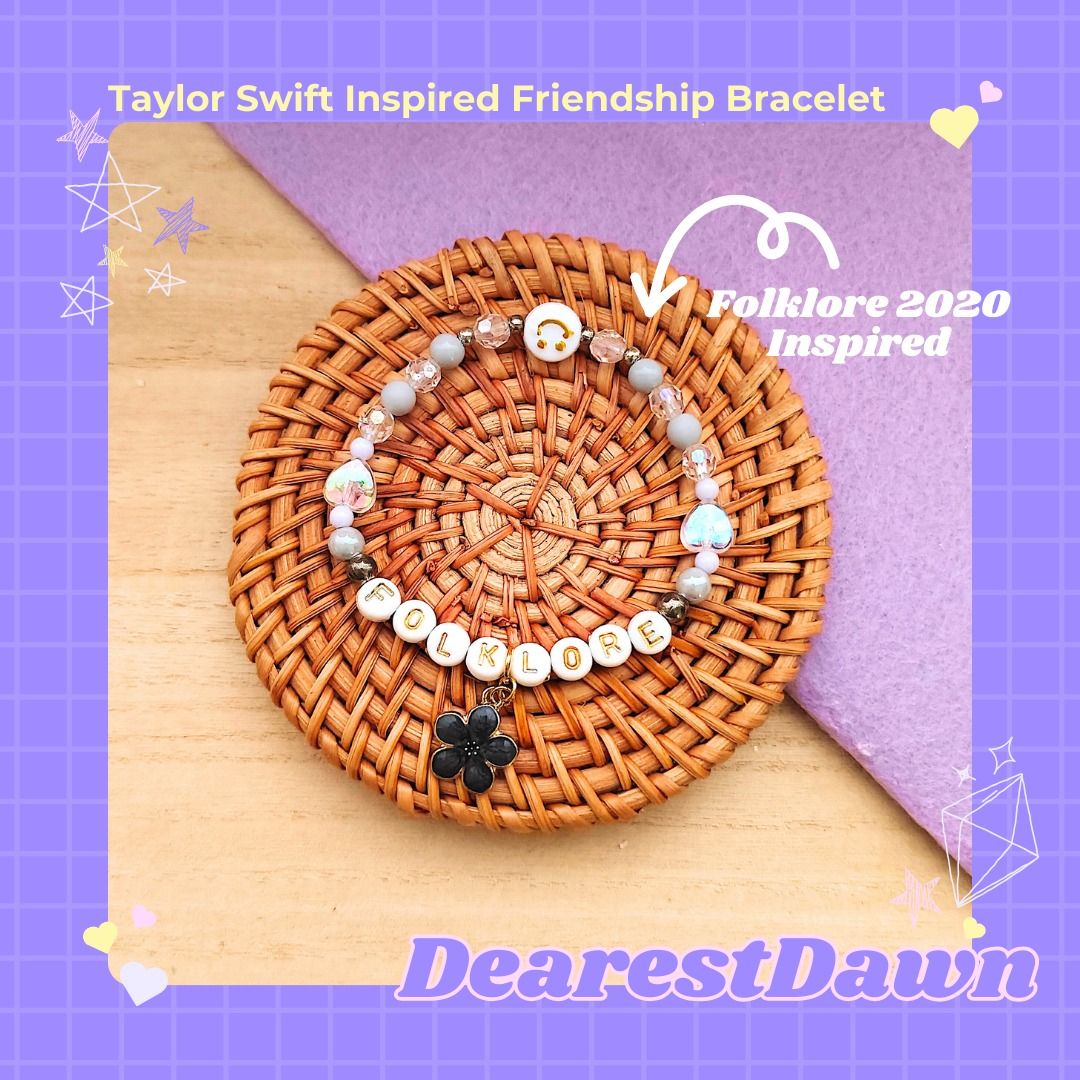 Taylor swift THE ERAS TOUR Inspired Friendship bracelet by DEARESTDAWN ...