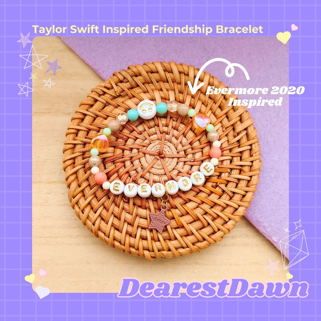 Taylor swift THE ERAS TOUR Inspired Friendship bracelet by DEARESTDAWN ...