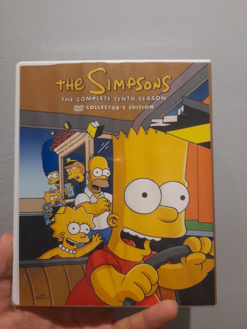 The Simpsons Complete Tenth Season, Hobbies & Toys, Music & Media, CDs ...