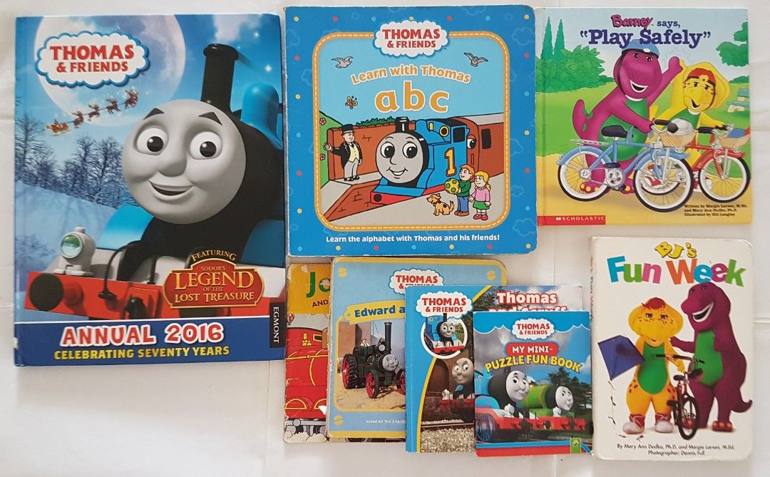 Thomas & Friends Barney book, Hobbies & Toys, Books & Magazines ...