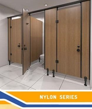 Toilet partition nylon black, Commercial & Industrial, Construction ...