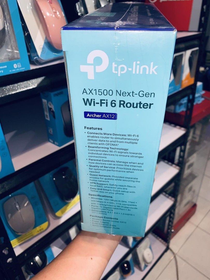 TP-Link Archer AX12 AX1500 Next-Gen WiFi 6 Gigabit Router, Computers & Tech, Parts & Accessories ...