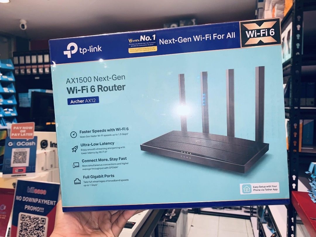 TP-Link Archer AX12 AX1500 Next-Gen WiFi 6 Gigabit Router, Computers ...