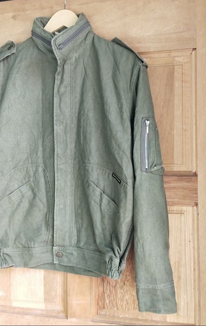 Vintage 80s Army Jacket M, Men's Fashion, Coats, Jackets and Outerwear ...
