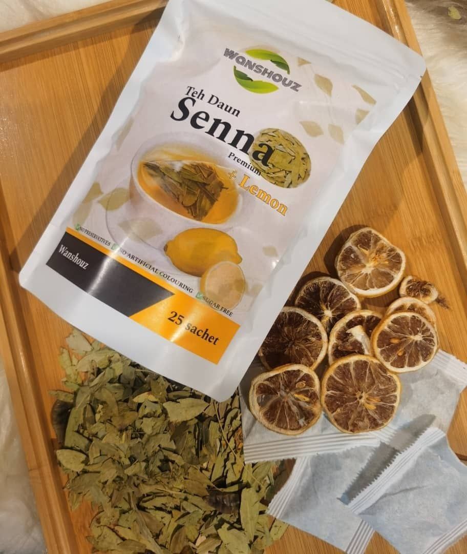 Wanshouz - Tea Daun Senna Premium Lemon, Food & Drinks, Other Food ...