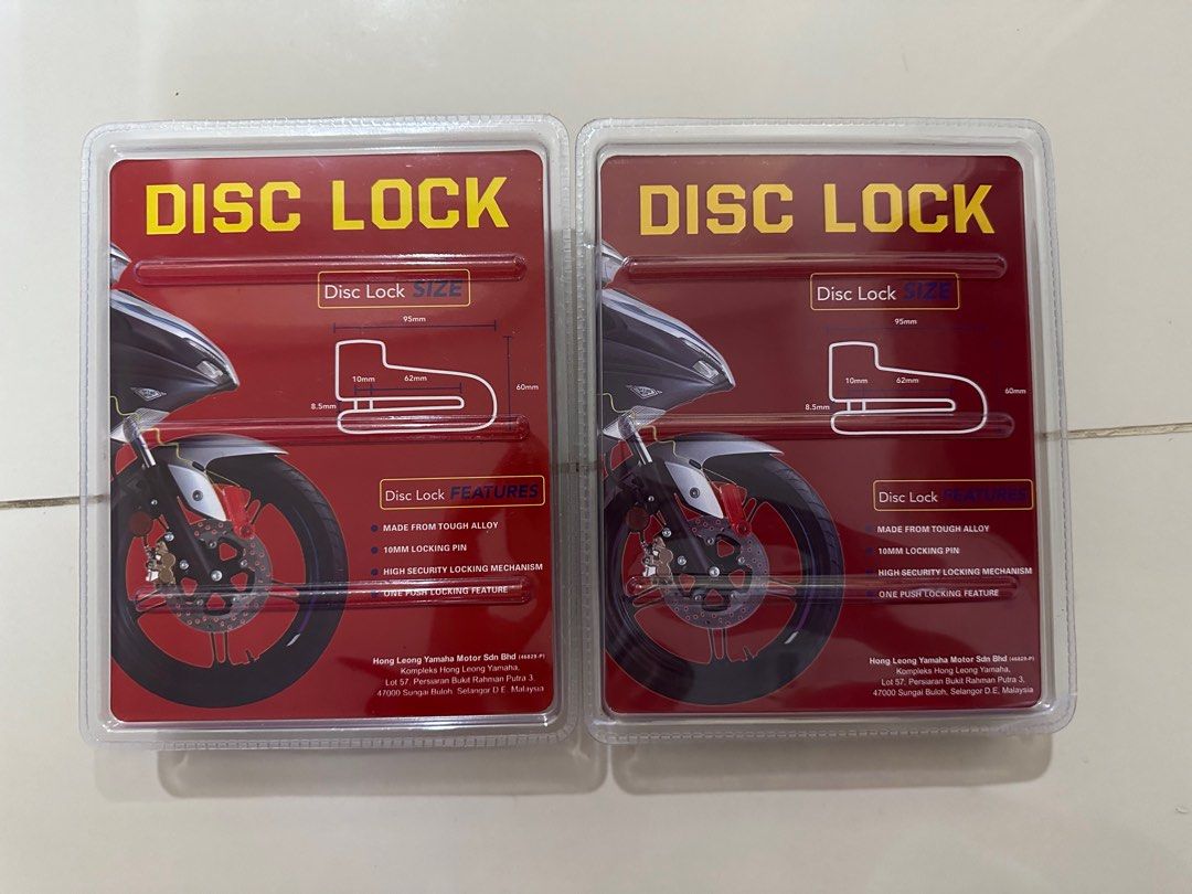 Yamaha Disc Lock, Auto Accessories on Carousell