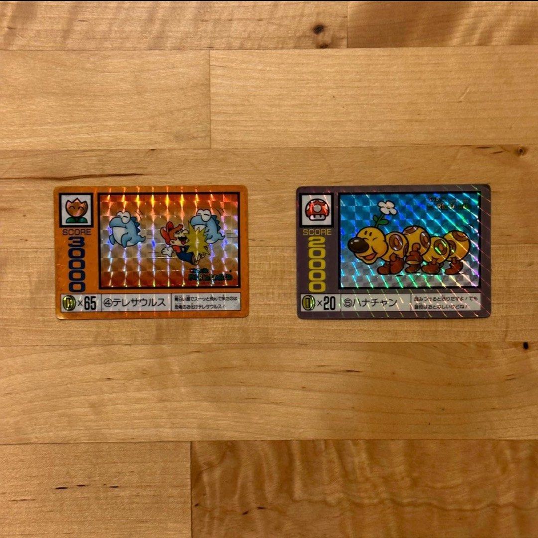 10 Cloak Mario Super Mario World Card Nintendo Japan SFC SNES 1991 GAME ...