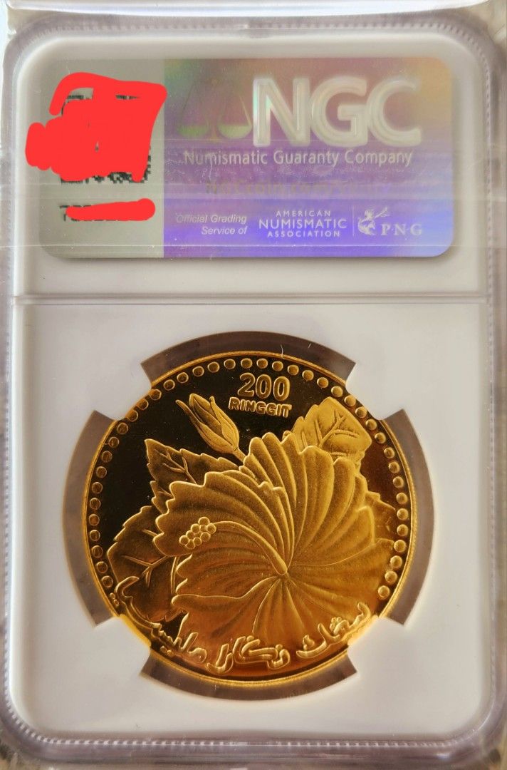 2003 Malaysia Kijang Emas 1oz Pure Gold Coin - NGC MS 68 Authenticated ...