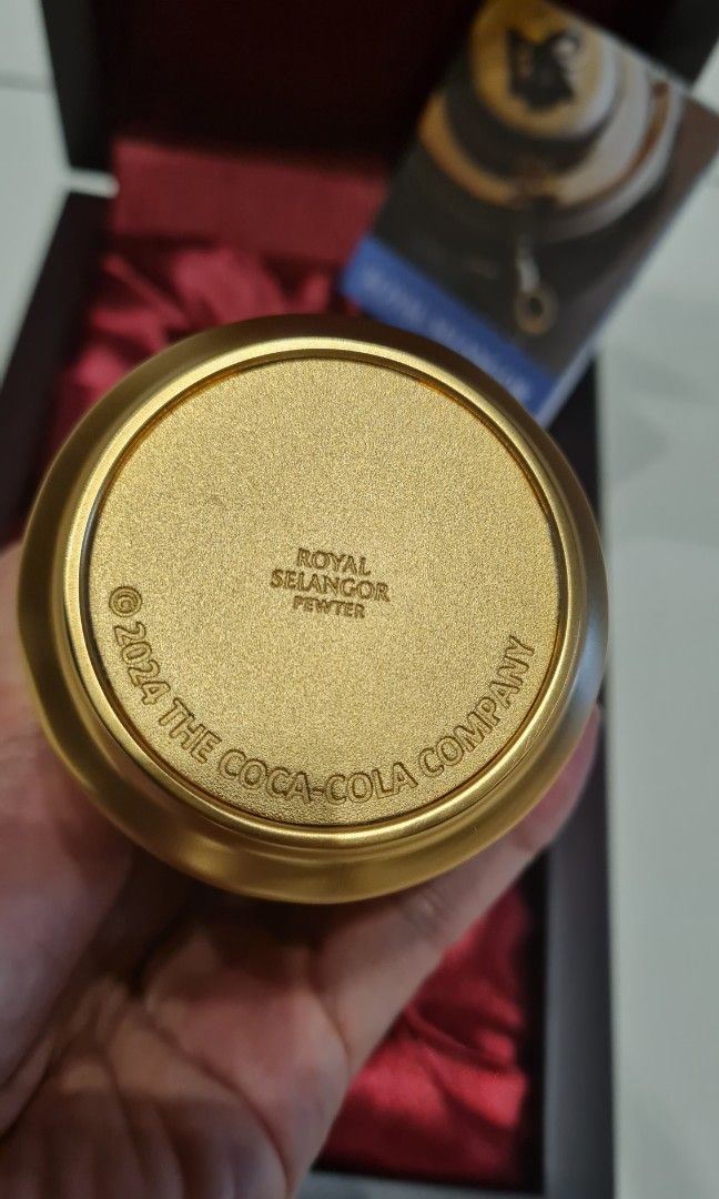 2024 Dragon Year 24K Coca-Cola Gold Plated Can by Royal Selangor ...
