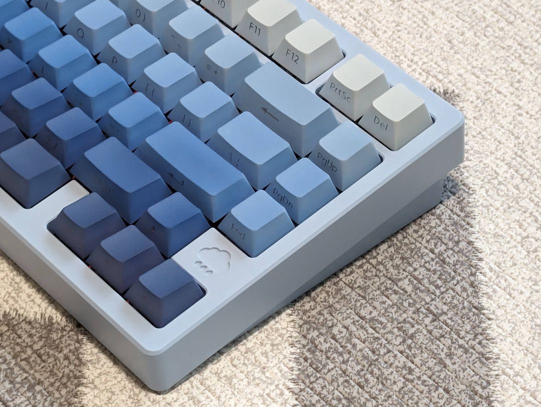 75% Aluminium Custom Mechanical Keyboard (GradientBlue1605) - Fully ...