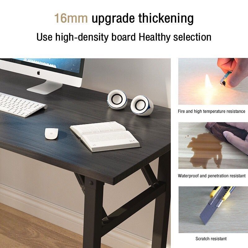 100*60cm Folding Table Computer Table Dining Table Study Tables Long ...