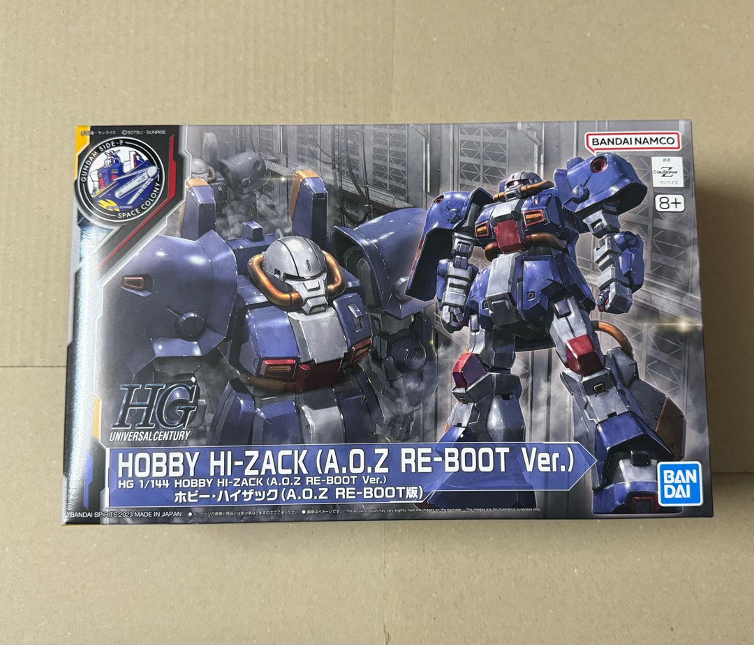 全新 高達模型 HG 1/144 HOBBY HI-ZACK (A.O.Z RE-BOOT Ver.) 高渣古 高達 GUNPLA GUNDAM 機動戰士高達, 興趣及遊戲, 玩具 & 遊戲類 ...