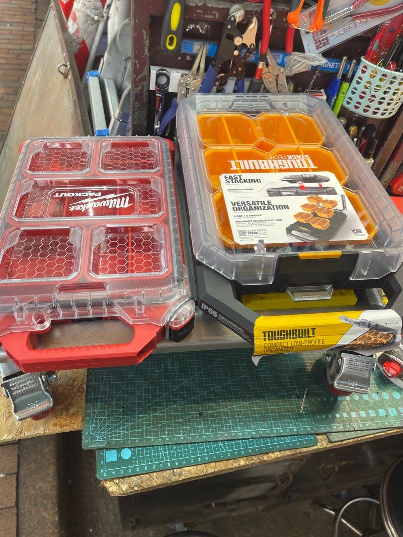 唔怕你工具重. 最怕你唔識貨？ TOUGHBUILT拓必得 Milwaukee PACKOUT 米沃奇 工具板車 兩用 有大板車和細板車 厚度 ...