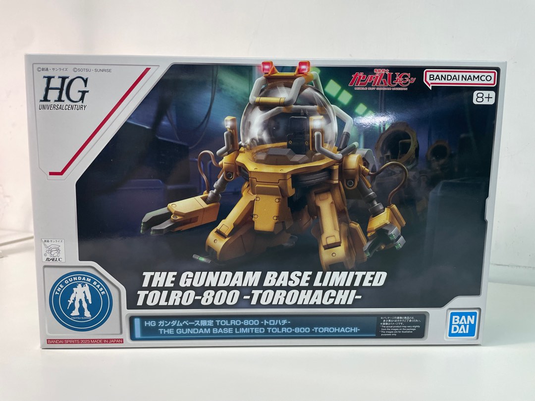 [現貨] HG Tolro-800 Torohachi Gundam UC Gundam Base 限定, 興趣及遊戲, 玩具 & 遊戲類 ...