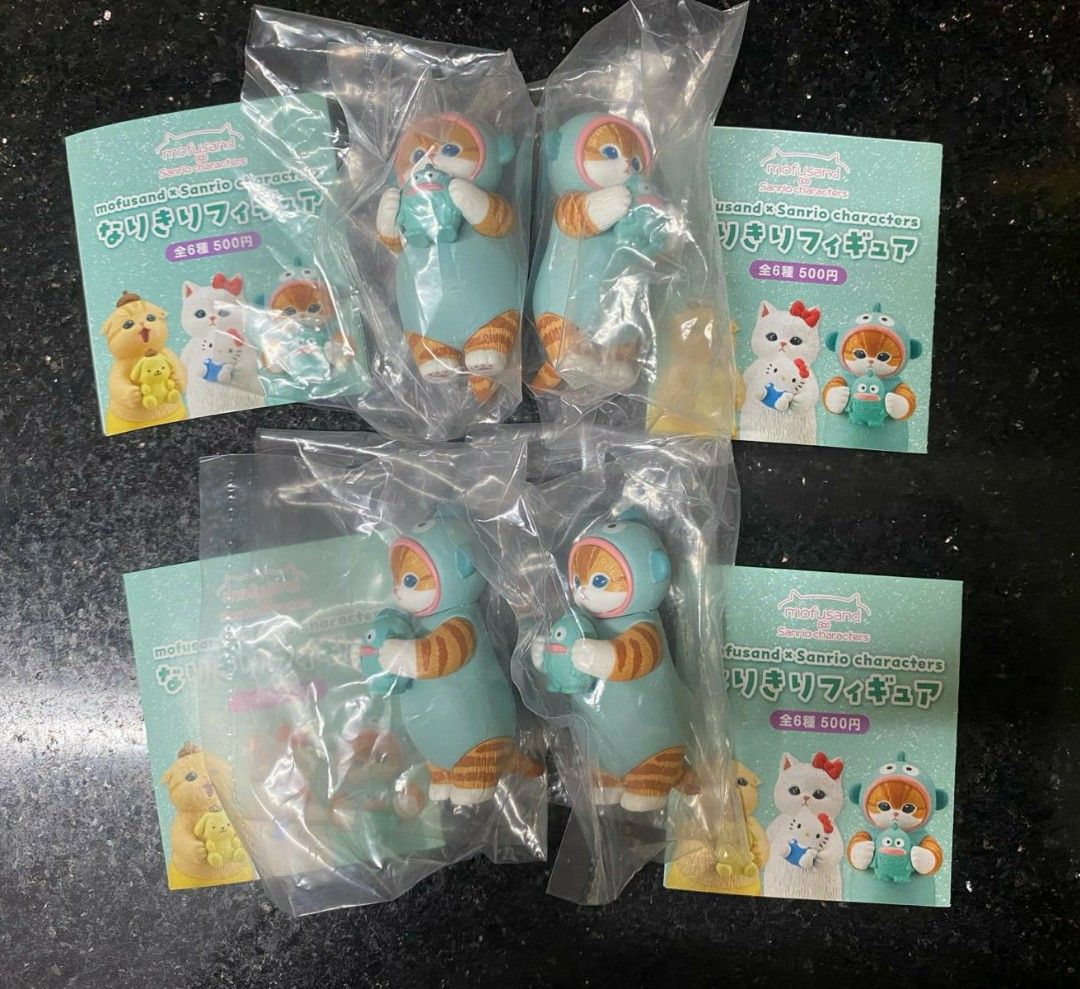 [有] mofusand sanrio 扭蛋 全新 日本 原裝 日版 正版, 興趣及遊戲, 玩具 & 遊戲類 - Carousell
