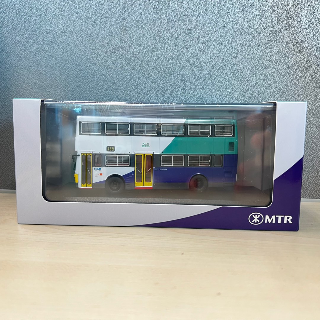 港鐵 MTR 九鐵 KCRC 九廣鐵路 經典系列 巴士模型 接駁巴士 1:76 都城嘉慕都城巴士 9.7米 MCW Metrobus 9.7m ...