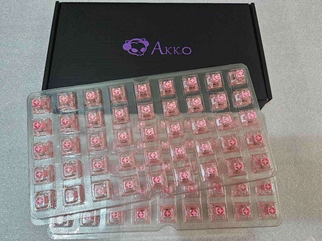 Akko Jelly Pink Switches, Computers & Tech, Parts & Accessories ...