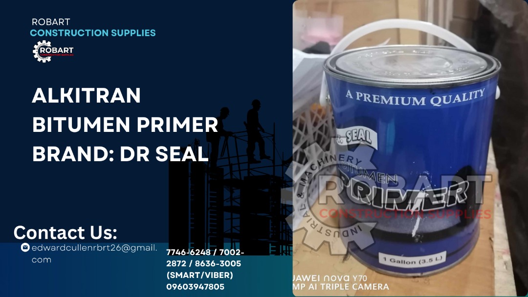 Alkitran bitumen primer Brand: Dr seal, Commercial & Industrial ...