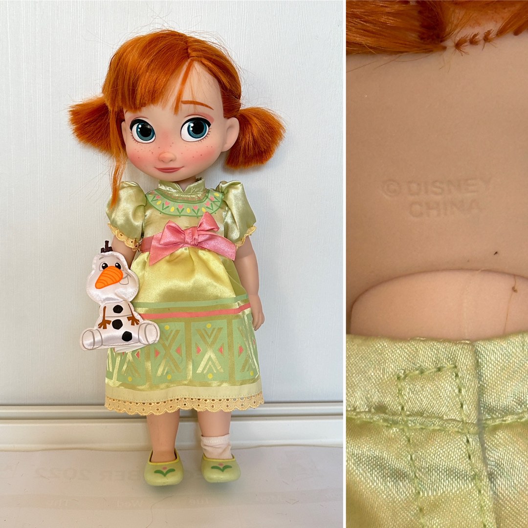Authentic Disney Store Merchandise, Disney Animator Collection Anna ...