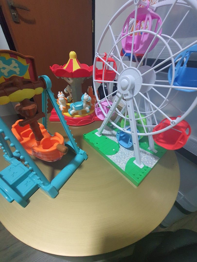 Baby Toys Amusement Park FunFair Rides Peppa Pigs, Hobbies & Toys, Toys ...