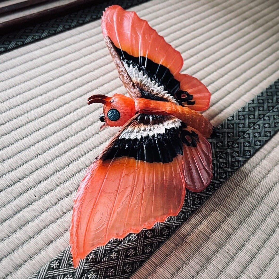 バンダイ｜BANDAI ムービーモンスターシリーズ ゴジラ GODZILLA ファイヤーモスラ Fire Mothra 火焰摩斯拉 2004年 ...