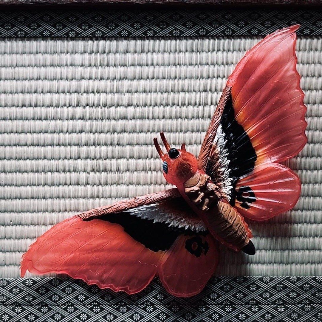 バンダイ｜BANDAI ムービーモンスターシリーズ ゴジラ GODZILLA ファイヤーモスラ Fire Mothra 火焰摩斯拉 2004年 ...