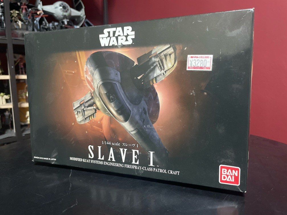 Bandai Star Wars Slave 1 Model Kit 1/144, Hobbies & Toys, Toys & Games ...