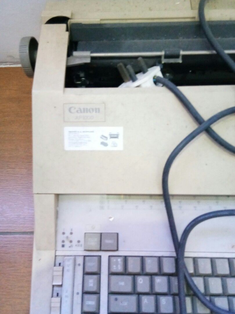 Canon Typewriter, Computers & Tech, Printers, Scanners & Copiers on ...