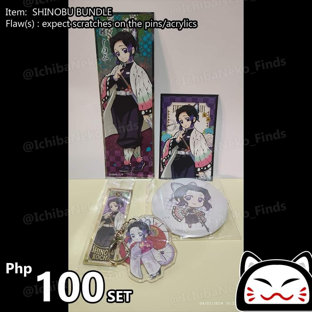 Demon Slayer: Shinobu Merch, Hobbies & Toys, Memorabilia & Collectibles ...