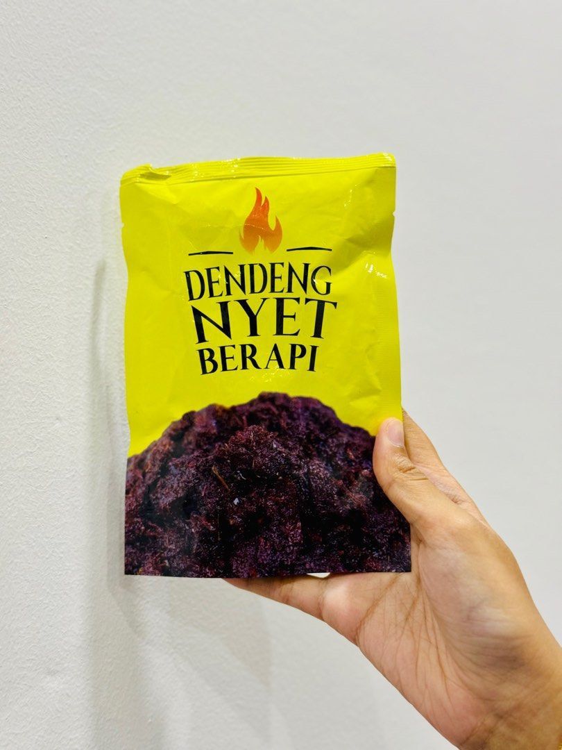 Dendeng Nyet Berapi by Khairul Aming, Food & Drinks, Packaged & Instant Food on Carousell