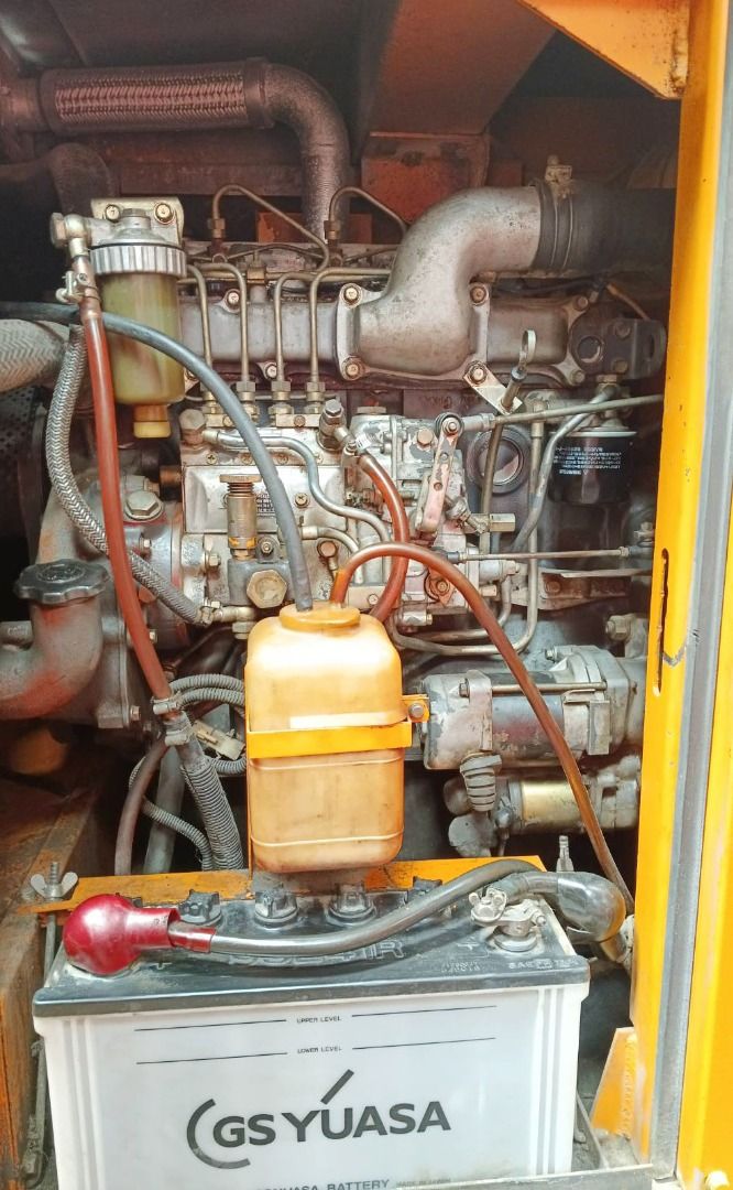 Denyo DCA-45SPH 45kva Genset WO4D Hino Engine 220V from Japan ...