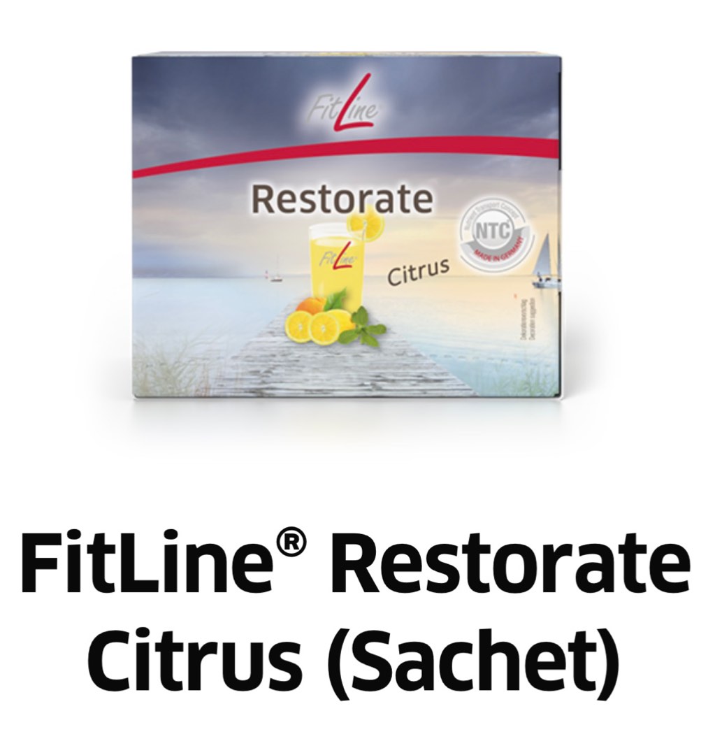 FitLine® Restorate Citrus (Sachet), Health & Nutrition, Health ...
