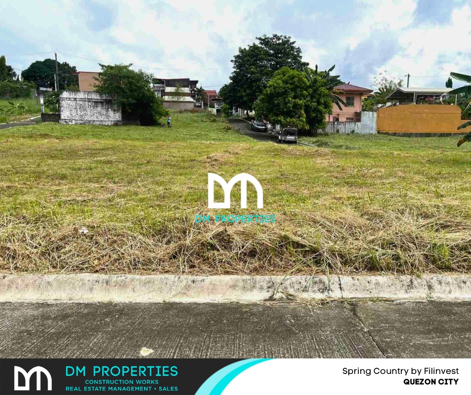 For Sale: Vacant Lot in Spring Country by Filinvest, Quezon City ...