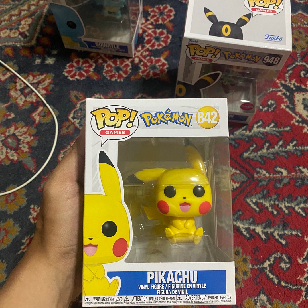 Funko POP! Games - Nintendo - Pokemon PIKACHU 842, Toys & Collectibles ...