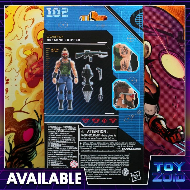 G.I. Joe Classified Series Cobra Dreadnok Ripper, Hobbies & Toys, Toys ...